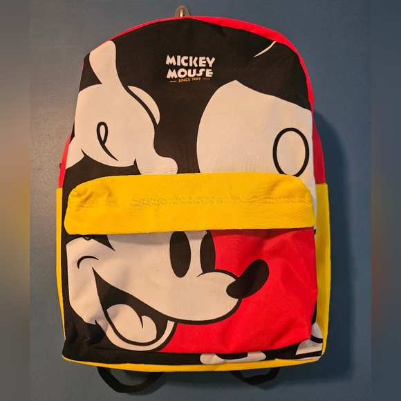 Bioworld | Bags | Disney Mickey Mouse 6padded Backpack Large Mickey ...
